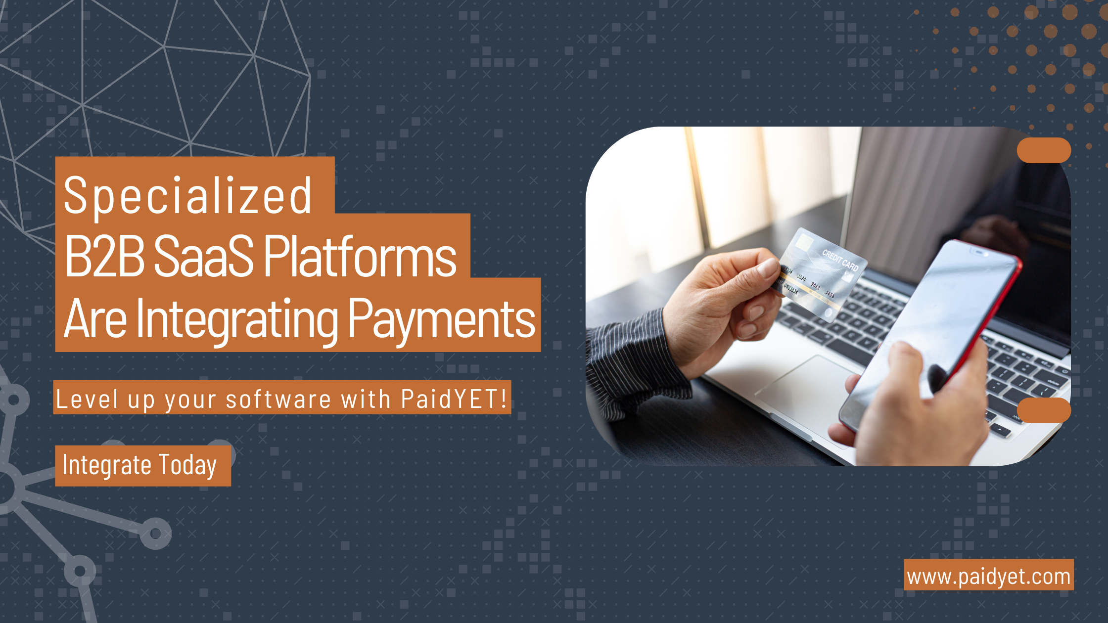 Specialized SaaS Platforms Are Integrating Payments - PaidYET
